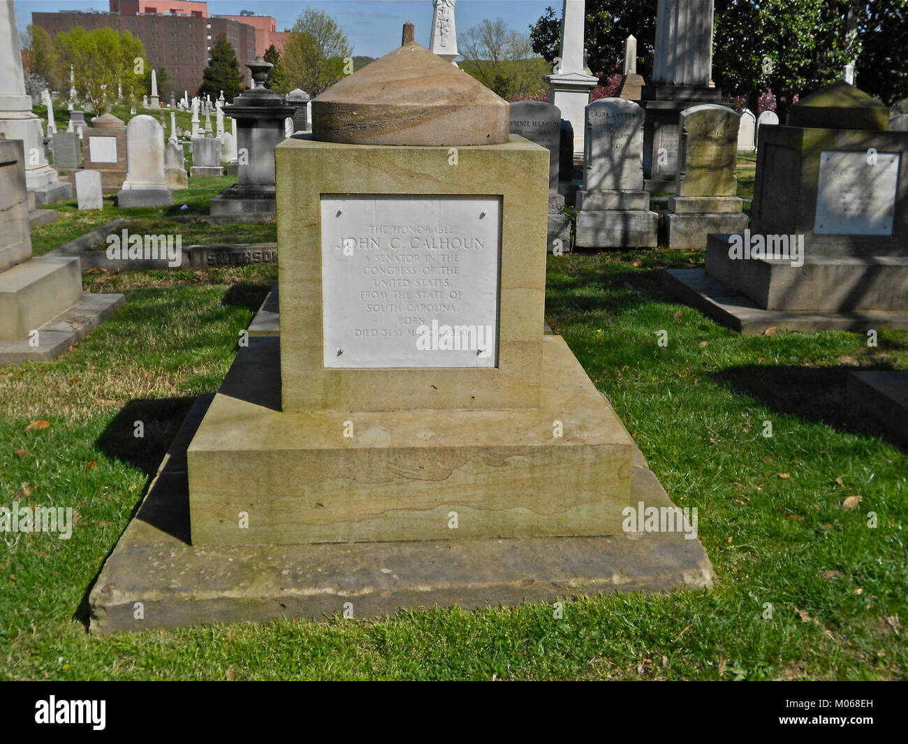 The Calhoun Cenotaph is a memorial monument commemorating John C ...