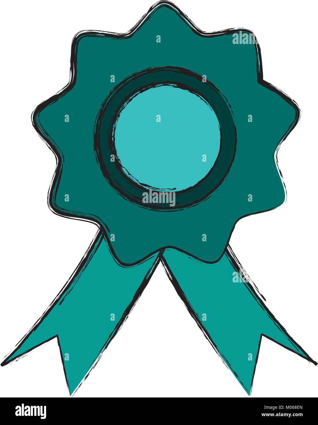 Award ribbon symbol Stock Vector Image & Art - Alamy