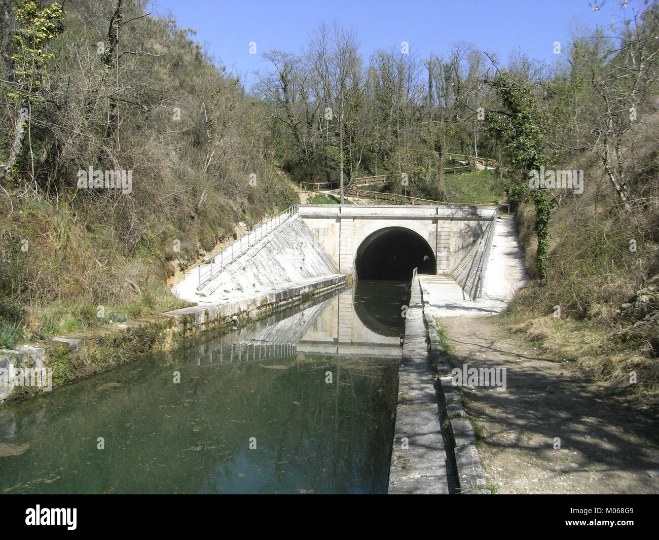 Historical image of Canal Marans-La Rochelle, France, highlighting its ...