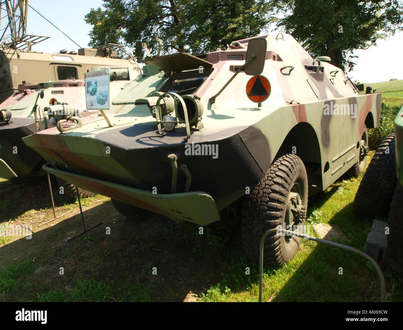 The BRDM-2 is a Soviet amphibious armored reconnaissance vehicle, used ...