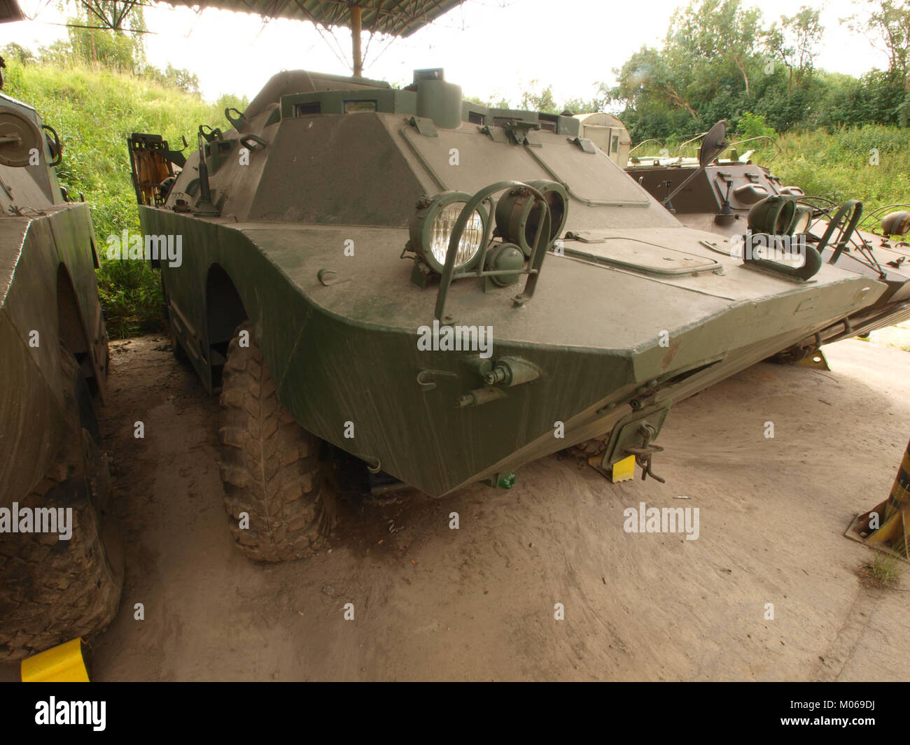 The BRDM-2 is an amphibious armored scout car designed in the Soviet ...