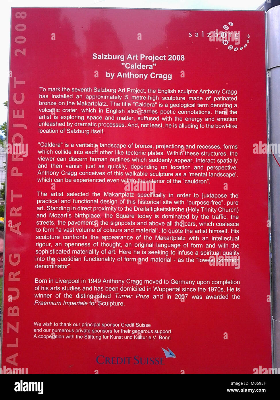 A caldera is a large volcanic crater formed by the collapse of a ...