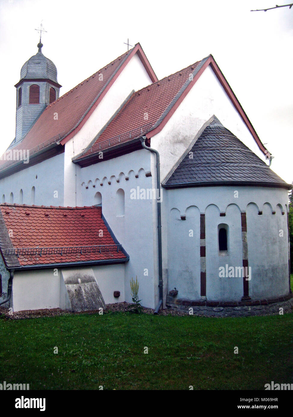 This view of the Bubenheim Peterskirche from the east highlights the ...