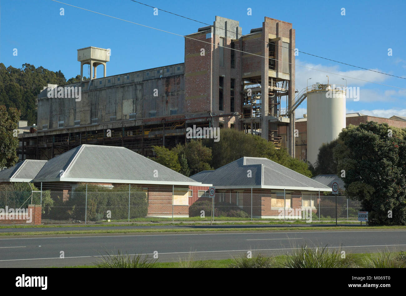 Burnie Paper Mill illustrates industrial paper-making processes with ...