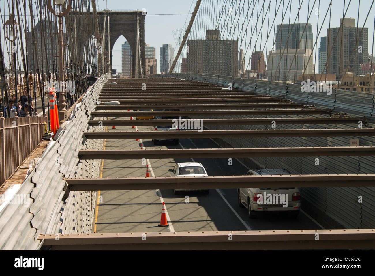 Brooklyn bridge one iconic architectural hi-res stock photography and ...