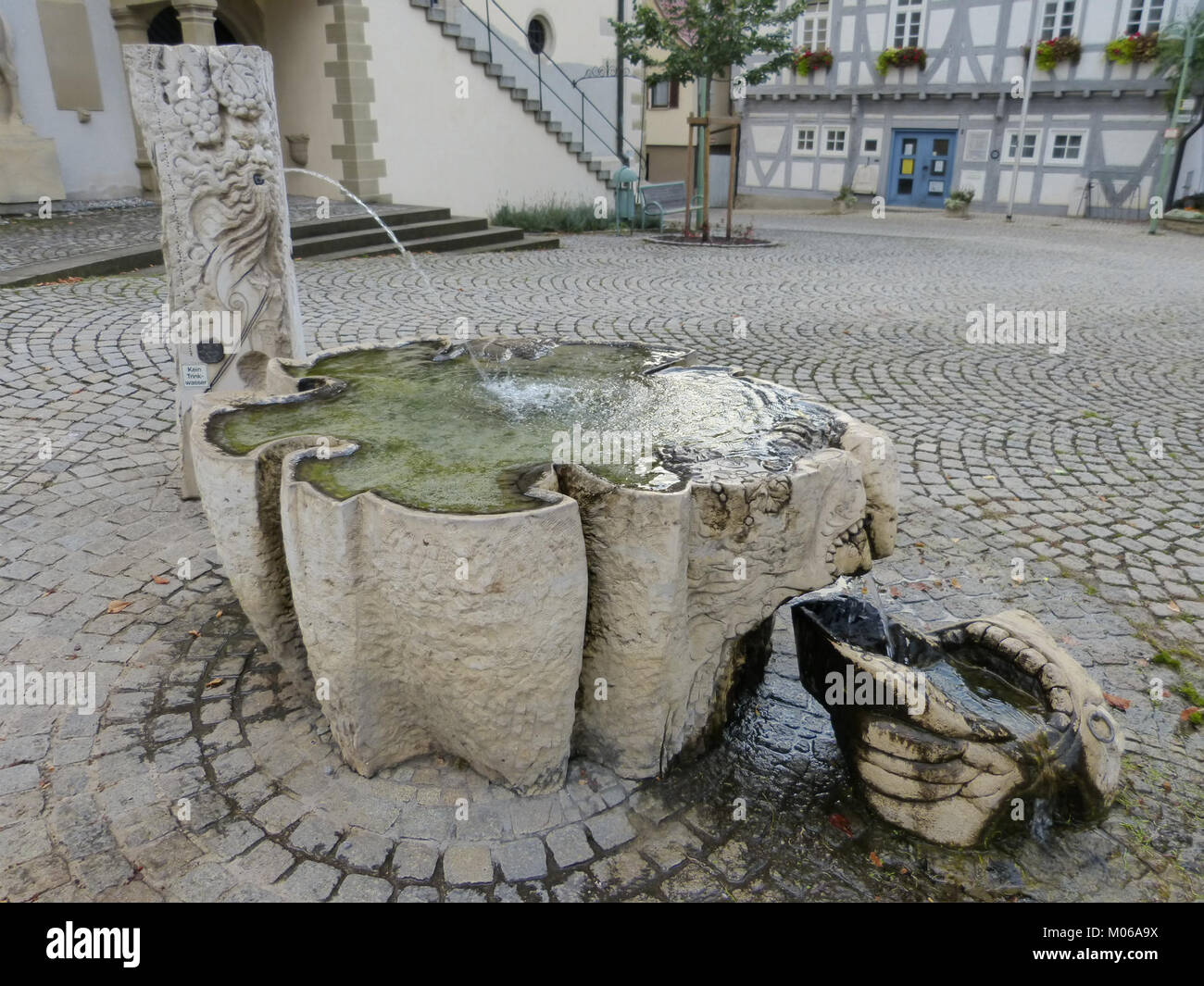 This monument commemorates the role of water in public life, reflecting ...