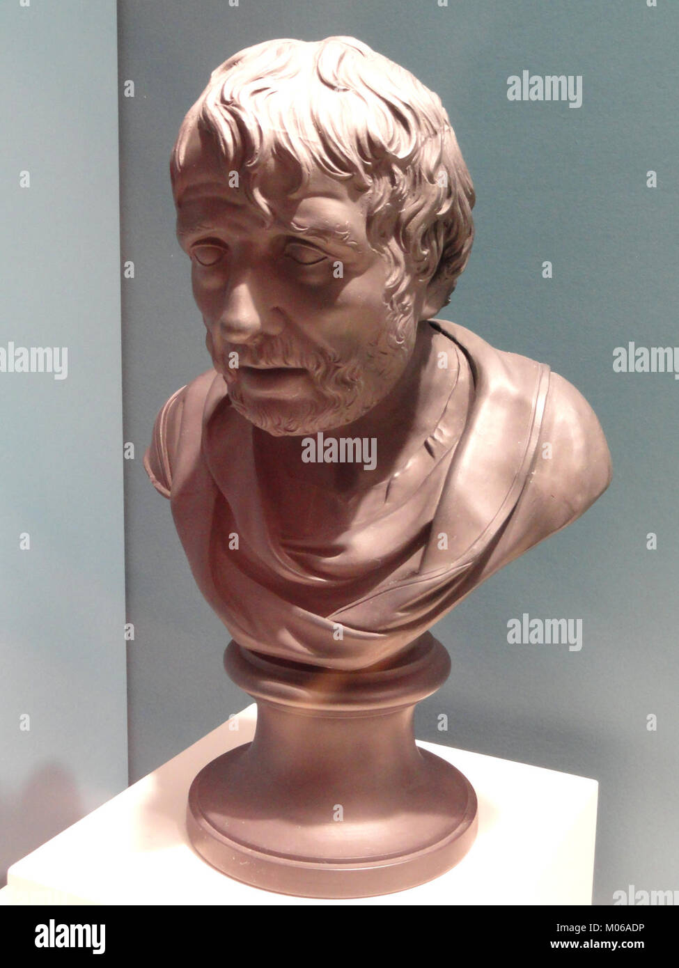 This bust of Seneca, created around 1775 by Wedgwood and Bentley ...