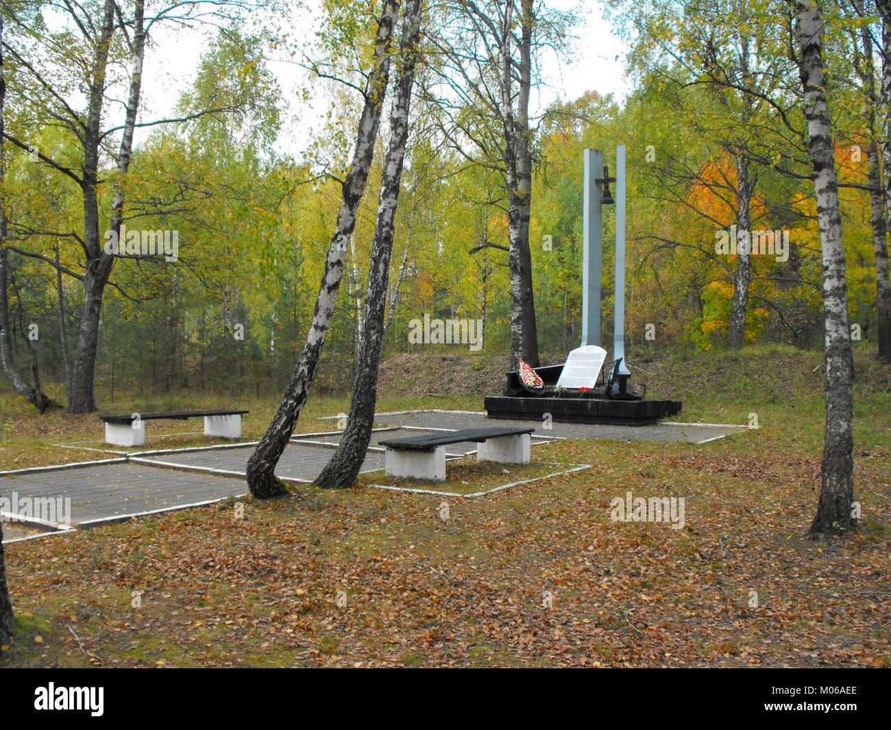 The Bronnaya Gora monument commemorates the tragic loss of ...
