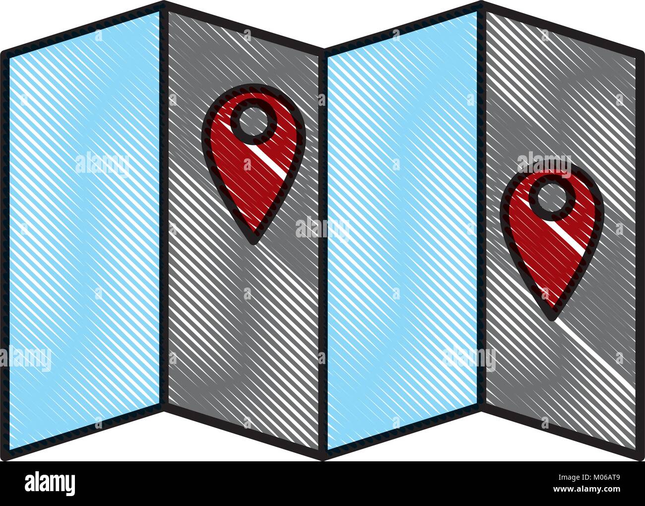 Map location symbol Stock Vector Image & Art - Alamy