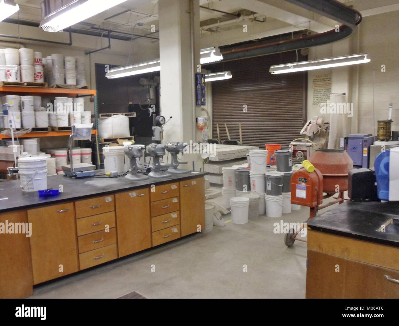 BYU Concrete Lab Stock Photo - Alamy