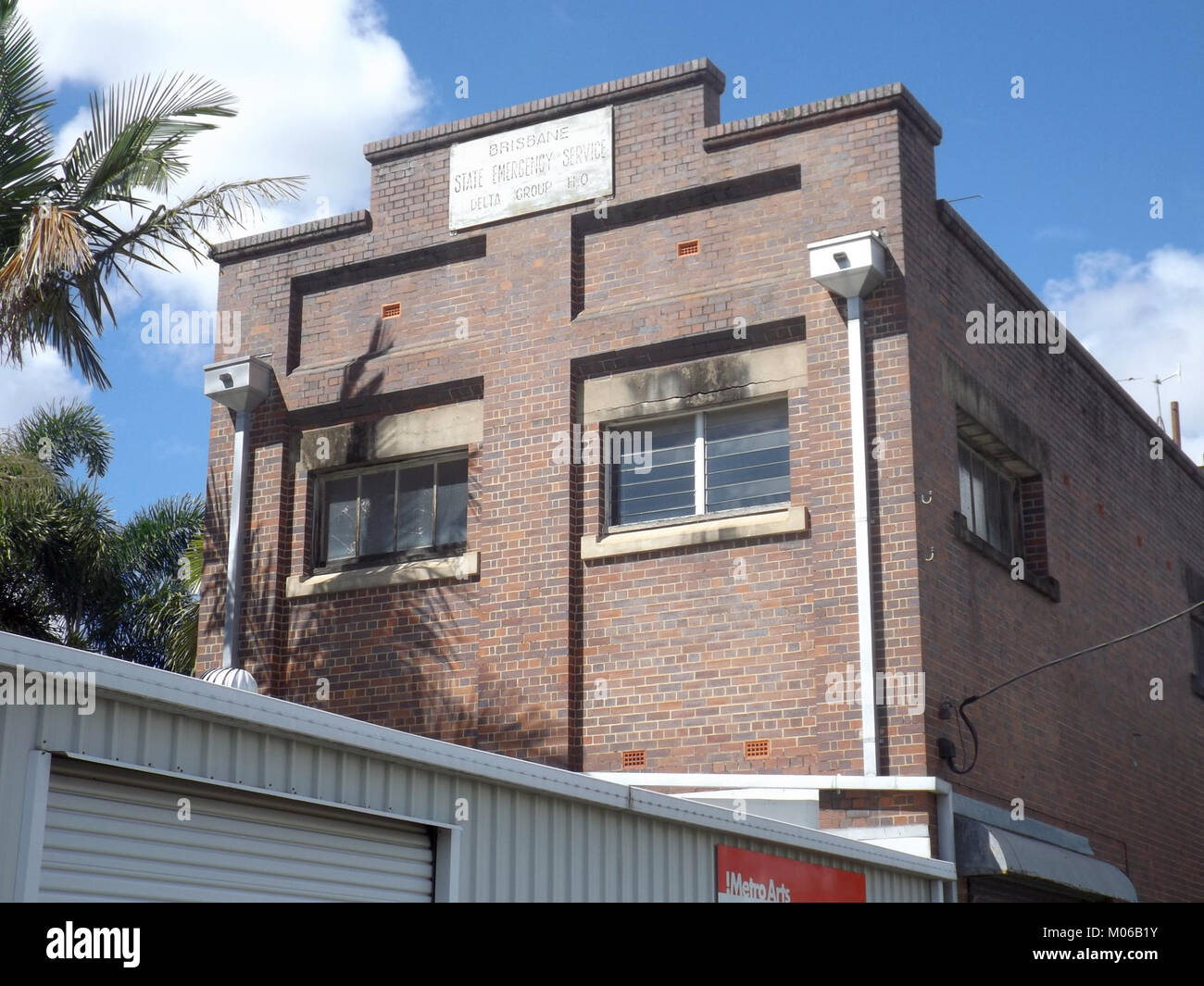 Brisbane City Council Tramway Substation No 9 front Stock Photo - Alamy
