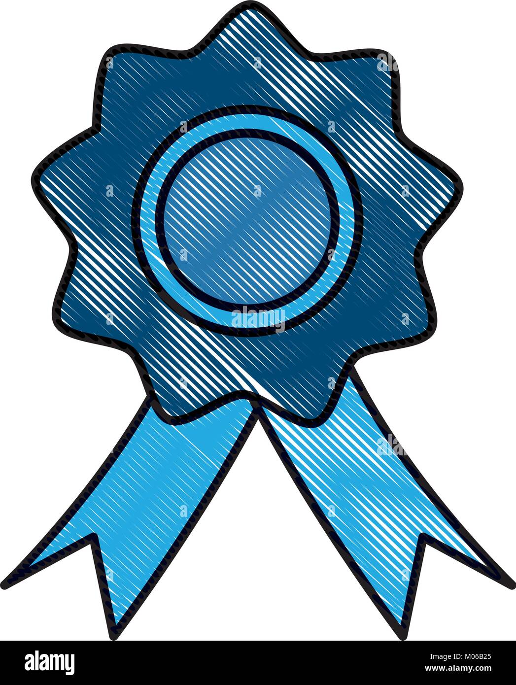 Award ribbon symbol Stock Vector Image & Art - Alamy