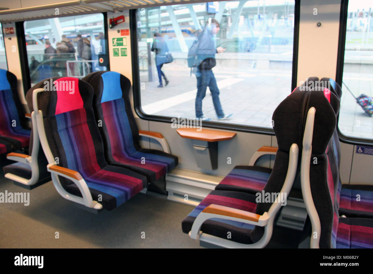 This interior design showcases the seating arrangement in the second ...