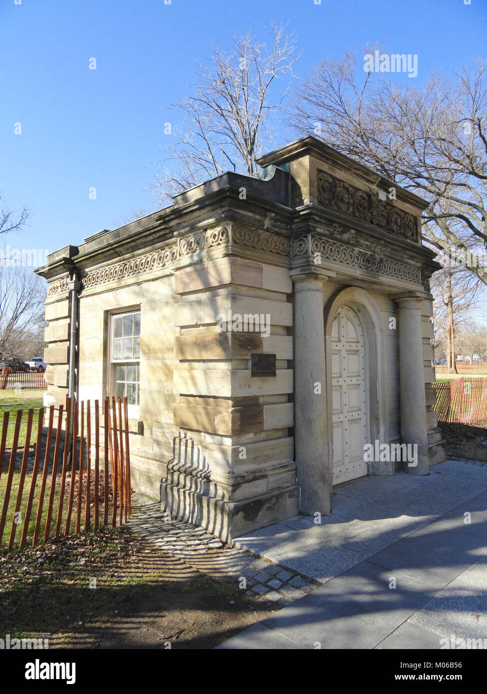 The Bulfinch Gate House in Washington, DC, is a historic structure ...
