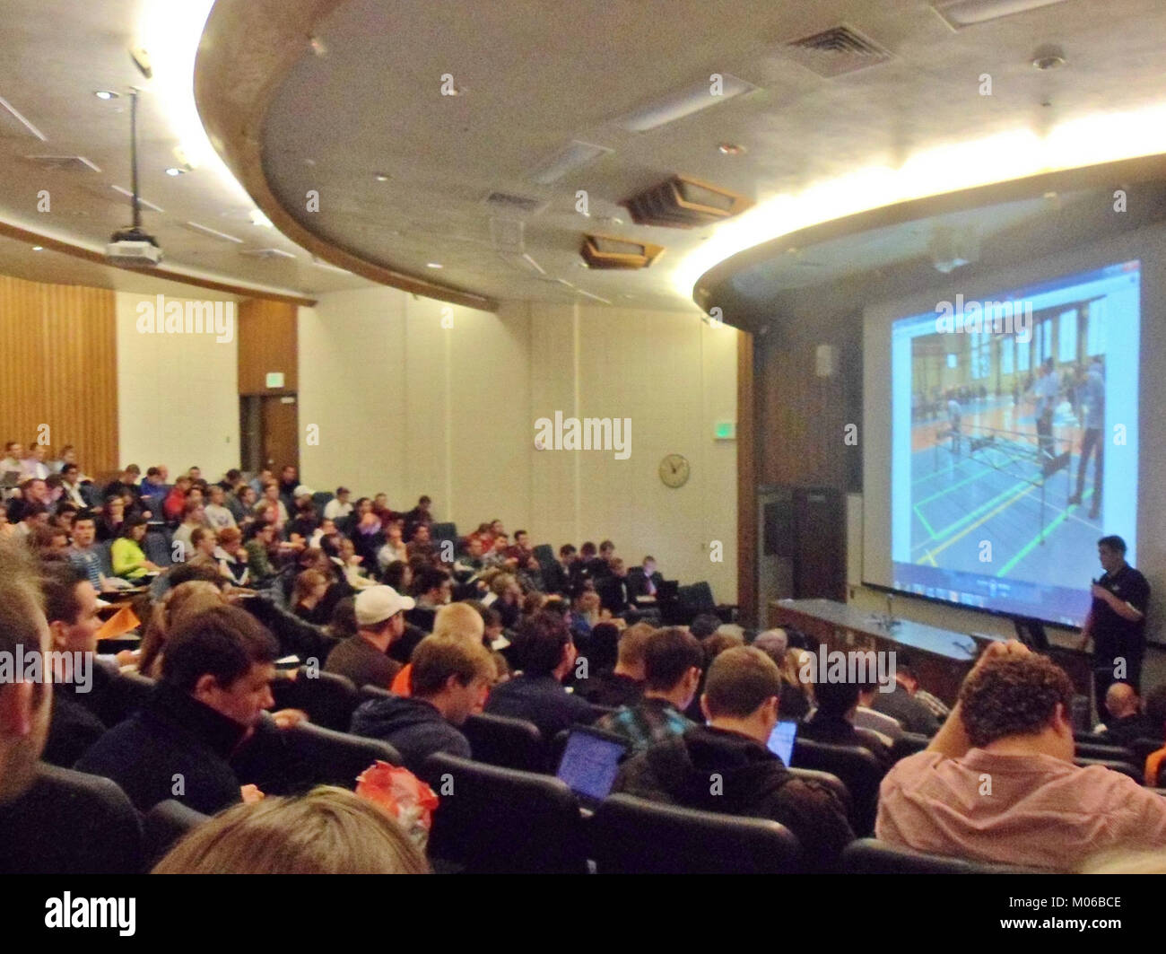 The BYU Clyde Building Auditorium, part of Brigham Young University ...