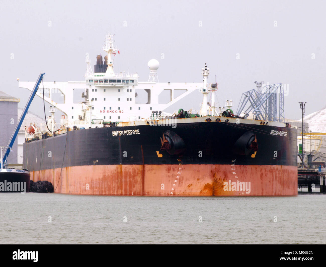 The image is a historic illustration of the British ship Purpose, IMO ...