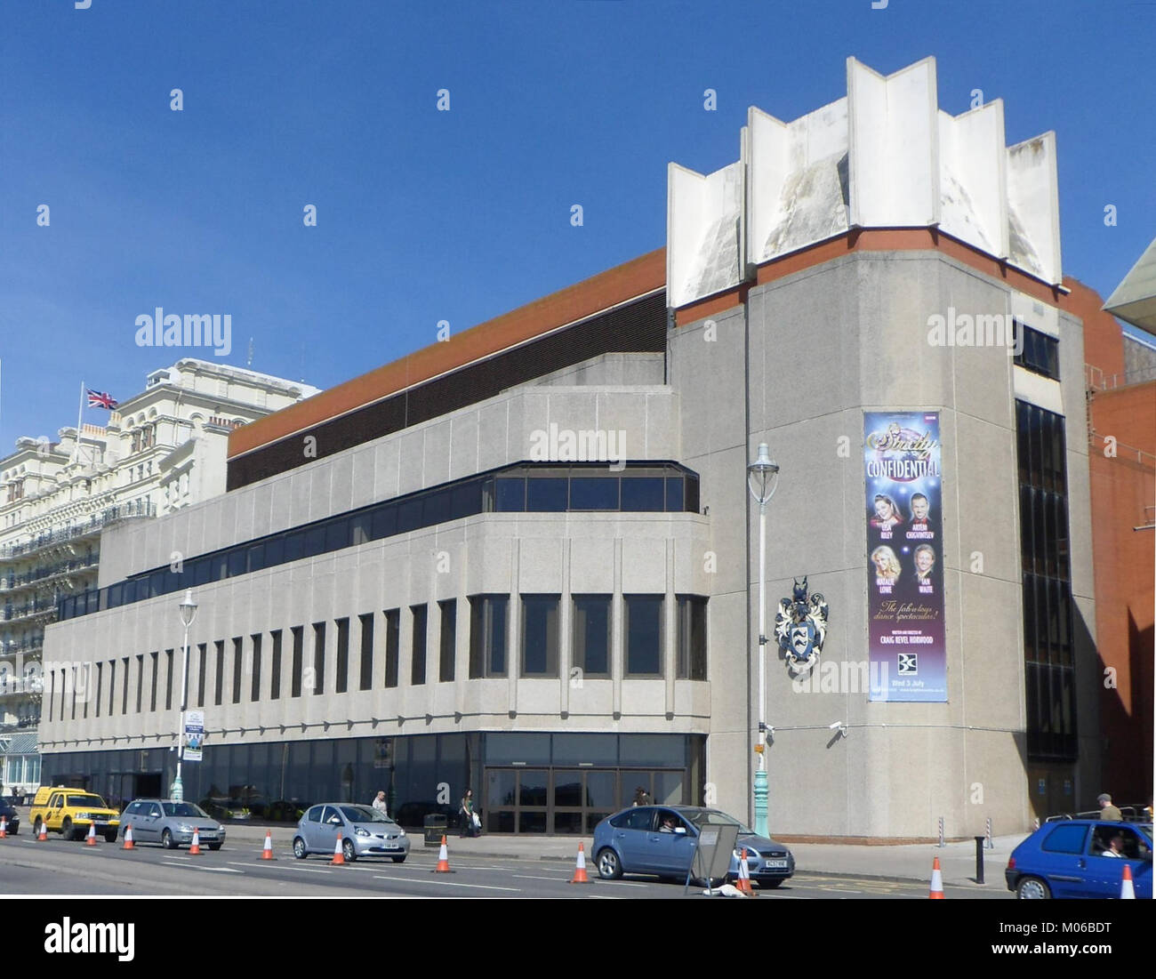 A view of the Brighton Centre located on Kings Road in Brighton, taken ...