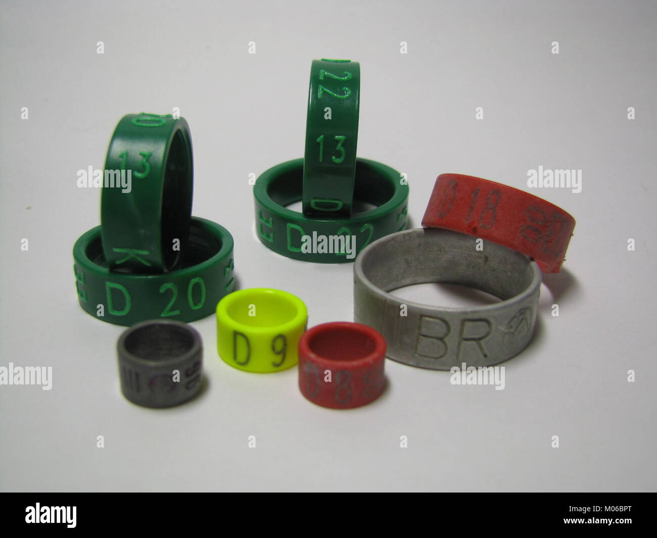 These rings, part of the collection of the BDRG, represent a ...