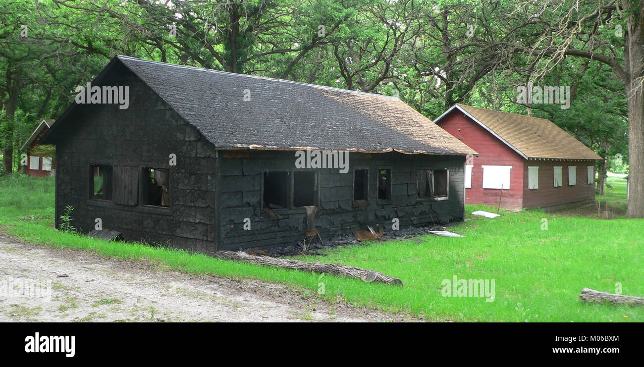 The Broken Arrow Wilderness buildings are historic structures in a ...