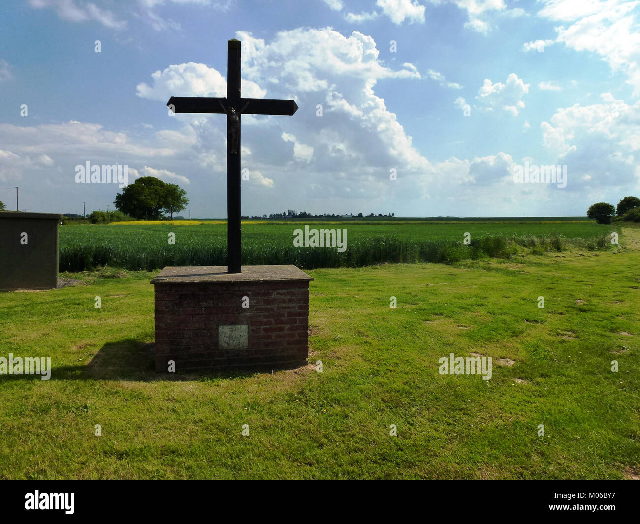 A cross from Bray in Eure, France, representing a significant ...