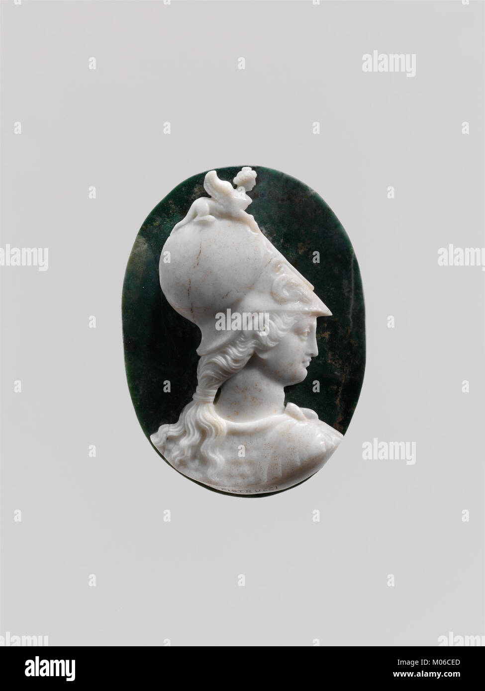 This bust represents Minerva, the Roman goddess of wisdom, known for ...