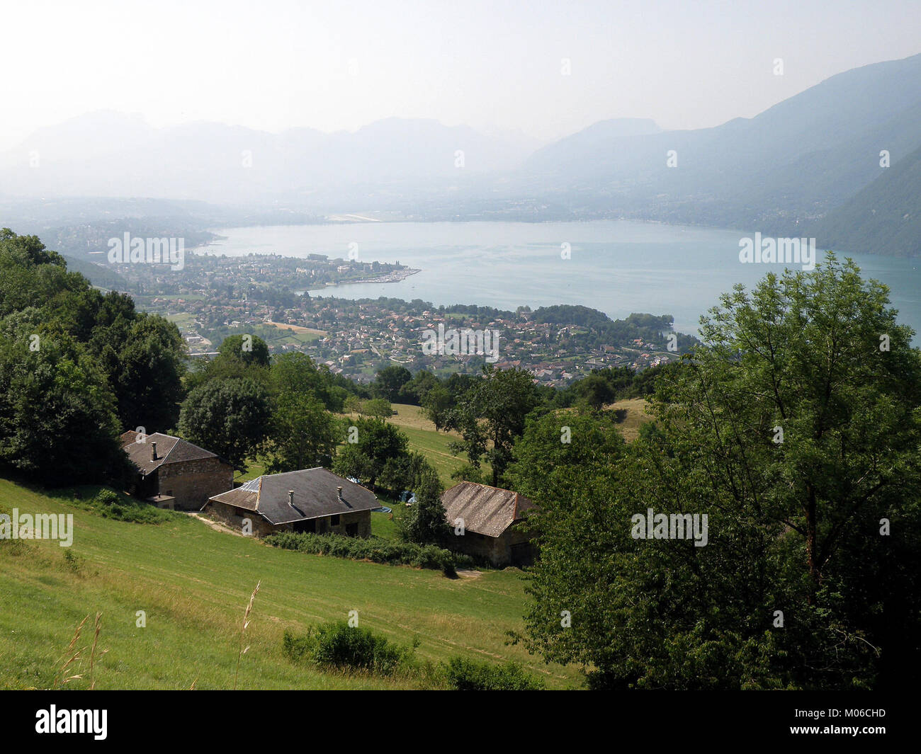 This image captures the landscape of Brison-Saint-Innocent, with its ...
