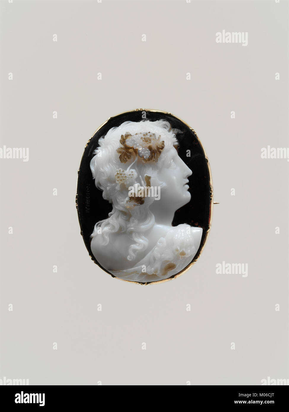 Bust of a Bacchante, depicting a female follower of Bacchus, the Roman ...