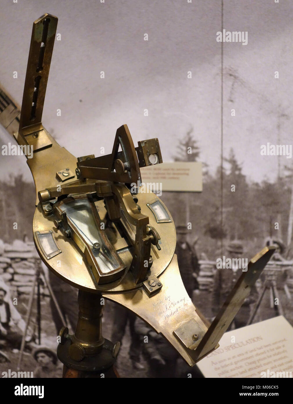 Old Compass In Museum In High Resolution Stock Photography and Images ...