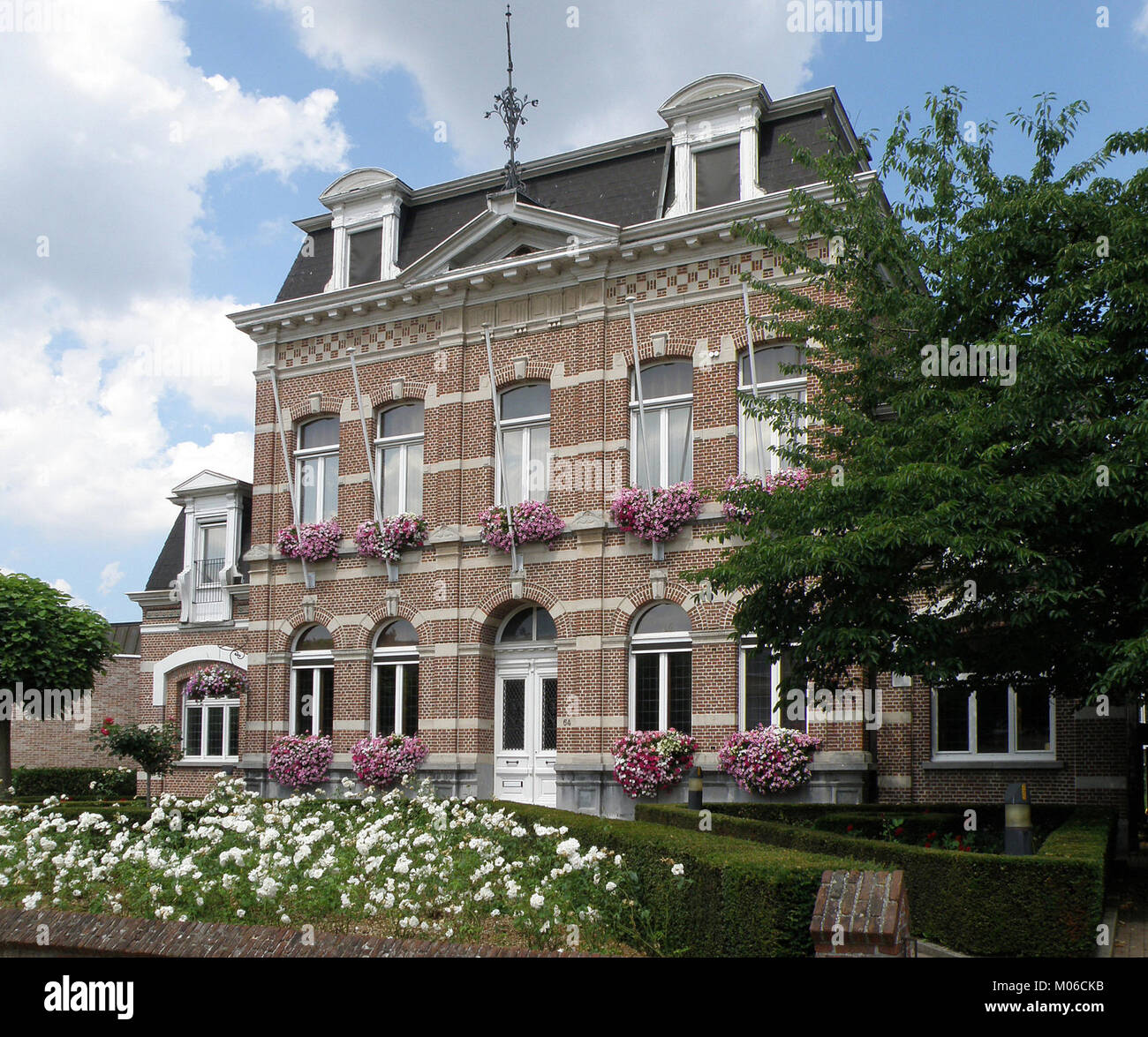 The Borsbeek Gemeentehuis is an example of modern civic architecture ...