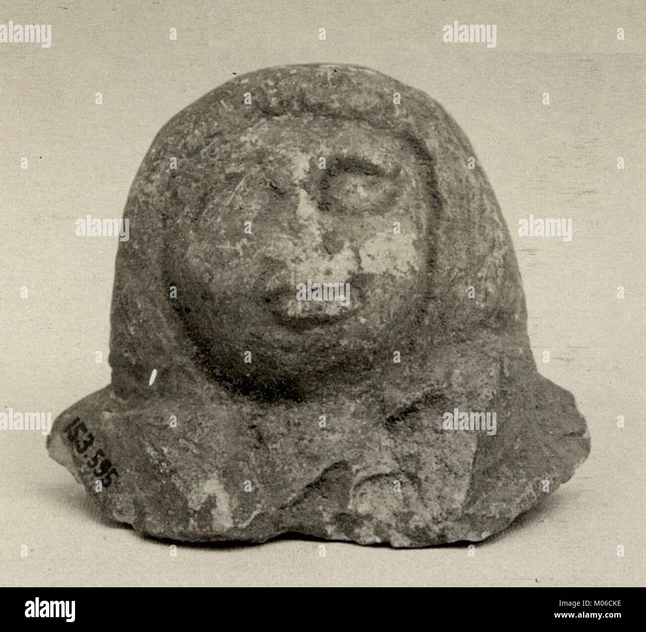 Bust of a head sculpture housed at the Metropolitan Museum of Art ...