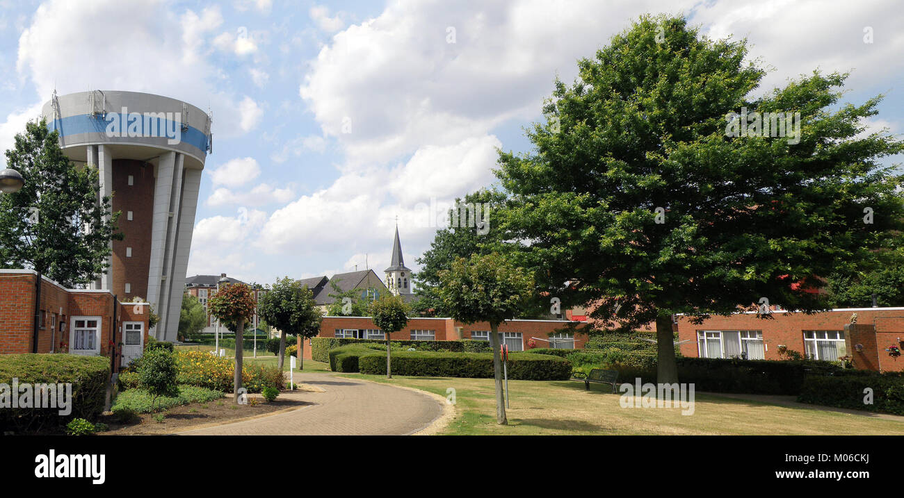 The Borsbeek Watertoren is a notable water tower in Belgium, recognized ...