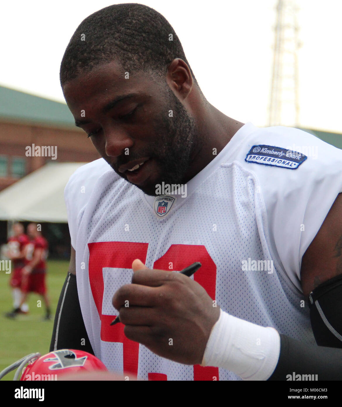 Brian Banks (American football) 2013 Stock Photo - Alamy