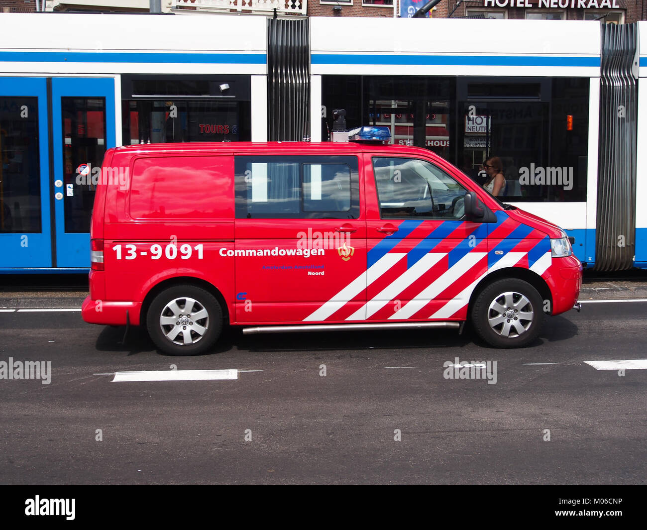 Brandweer Amsterdam Amstelland VW Commandowagen Stock Photo - Alamy