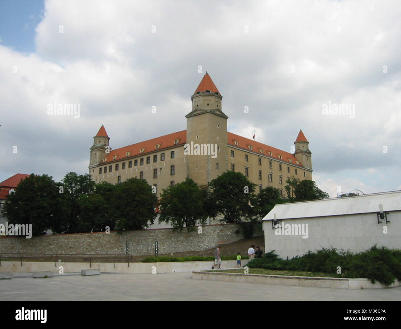 Bratislava Castle in Slovakia is a 9th-century fortress and royal ...