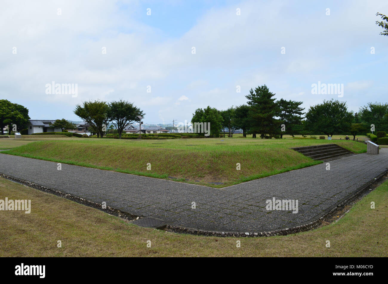 Bungo-kokubunji koudou-ato is the remains of an ancient Japanese temple ...
