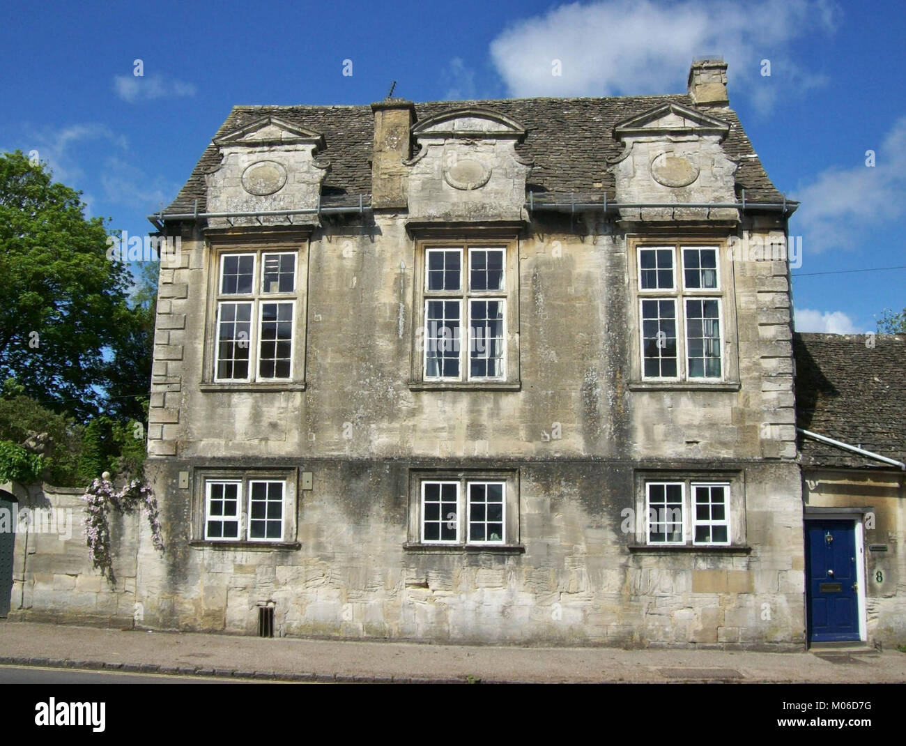 Burford High Street buildings illustrate historical architecture with ...
