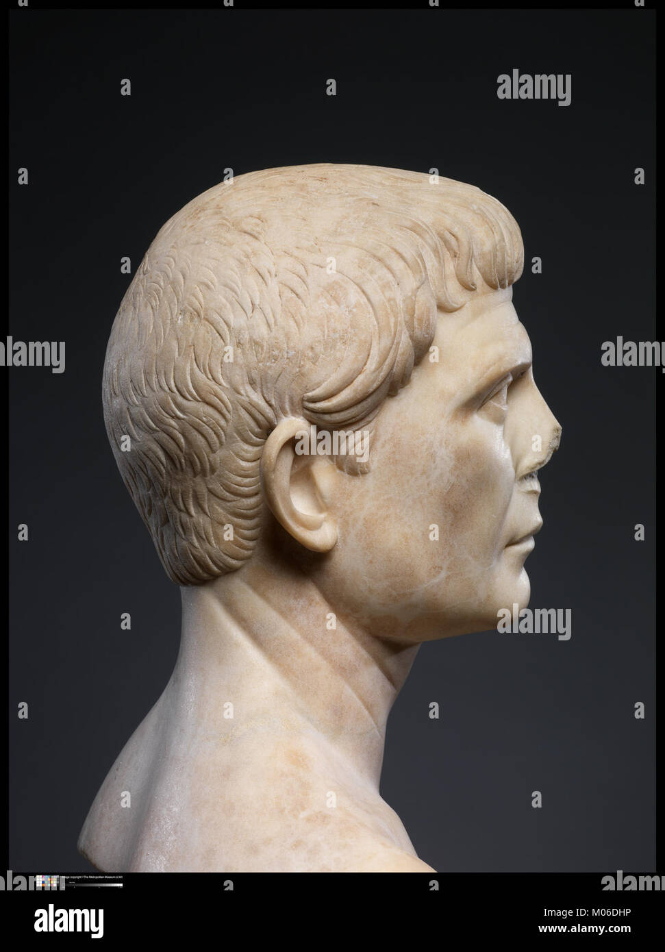 Classical marble bust depicts hi-res stock photography and images - Alamy