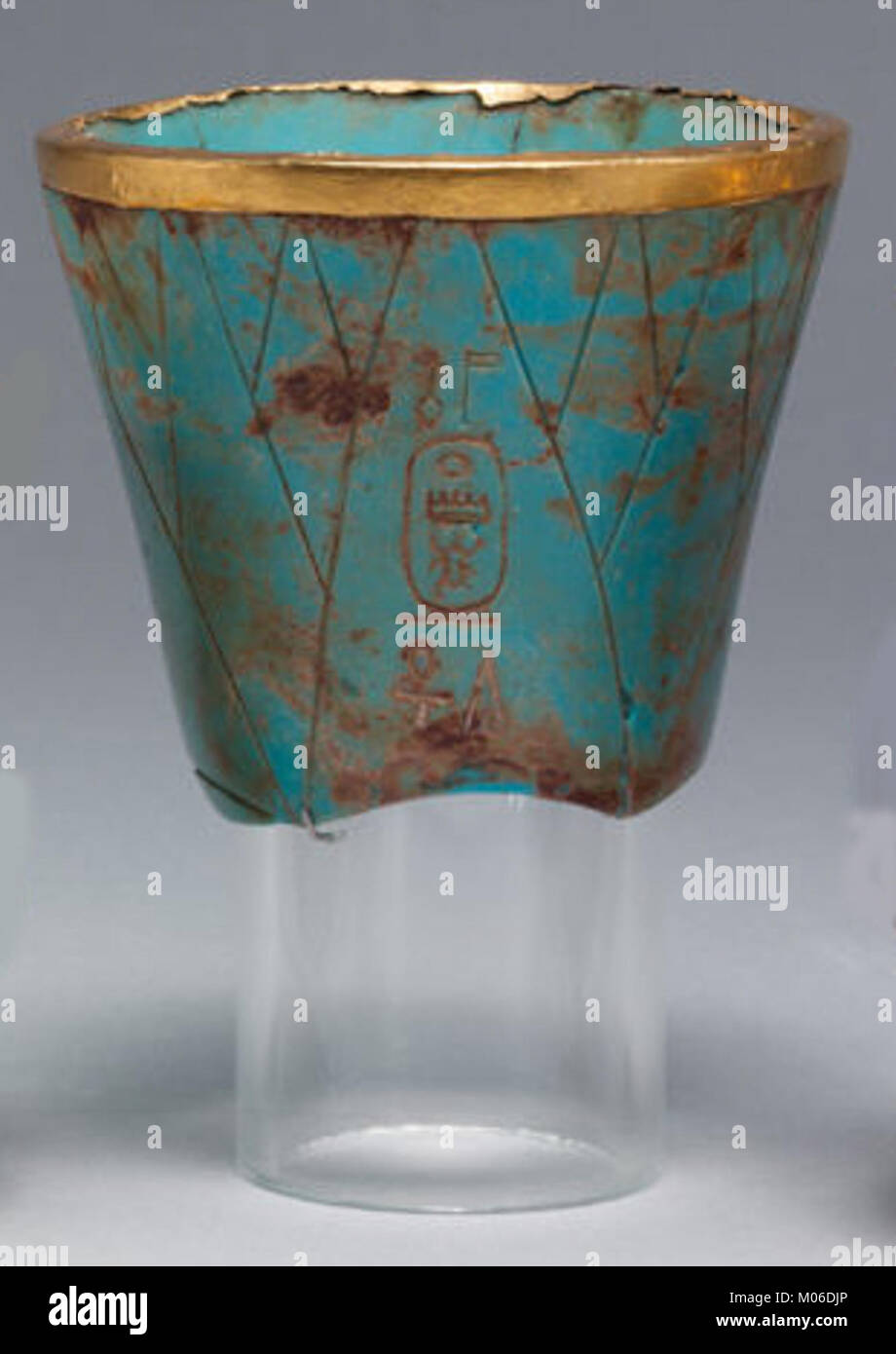 This lotiform chalice from the MET collection is a ceremonial object ...