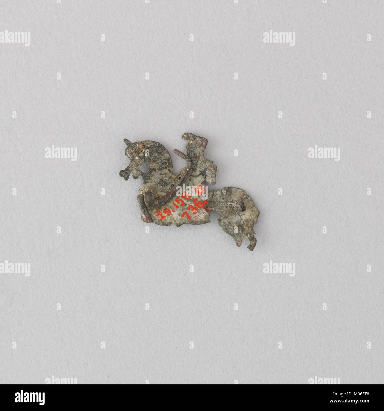 These five fragments of pilgrimsâ€™ tokens feature intricate designs ...