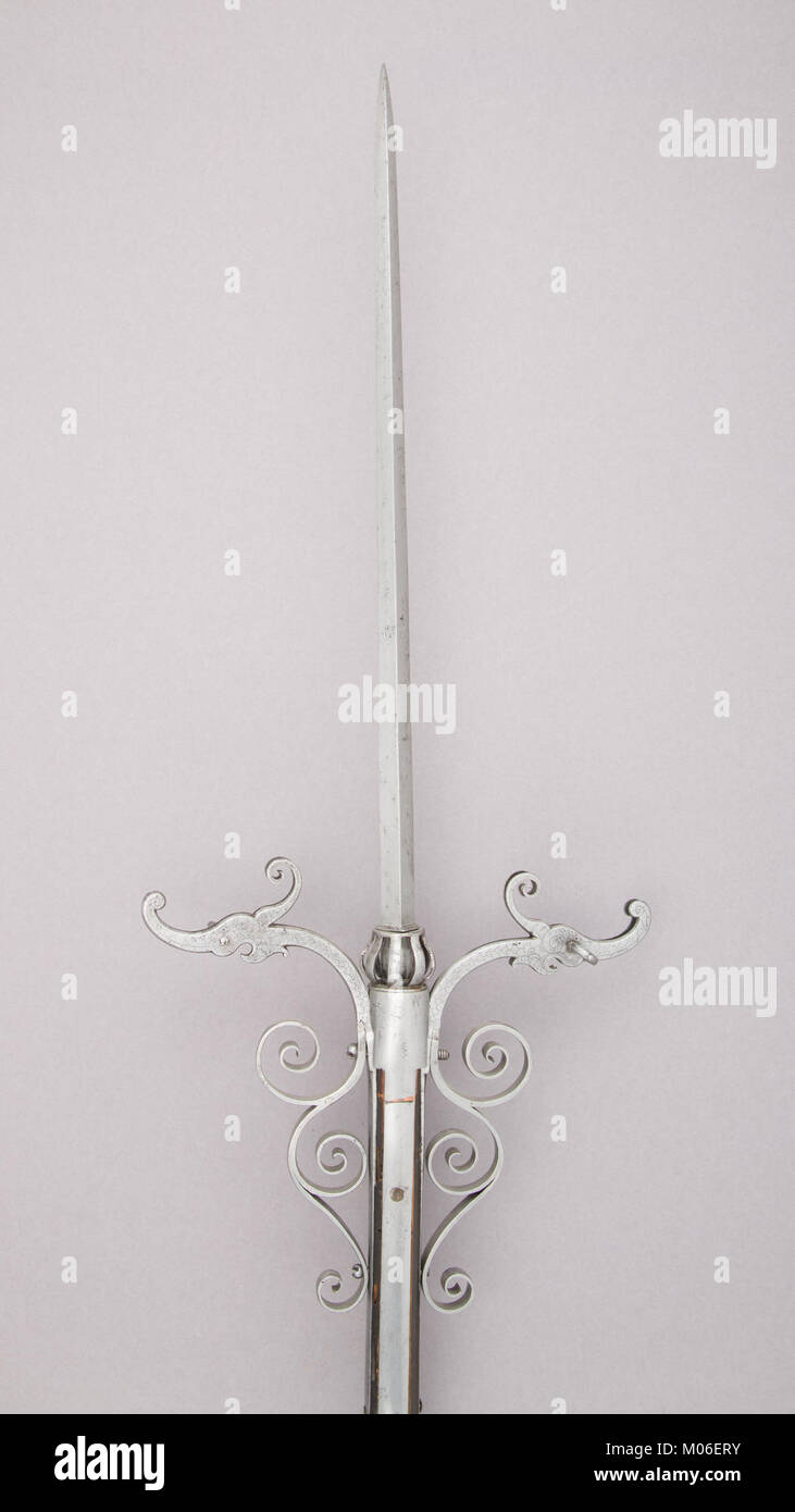 A linstock, used to light cannons in the 17th and 18th centuries, is a ...