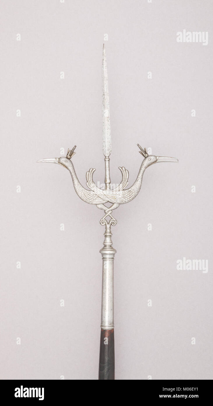This linstock was used to ignite gunpowder weapons, demonstrating 17th ...