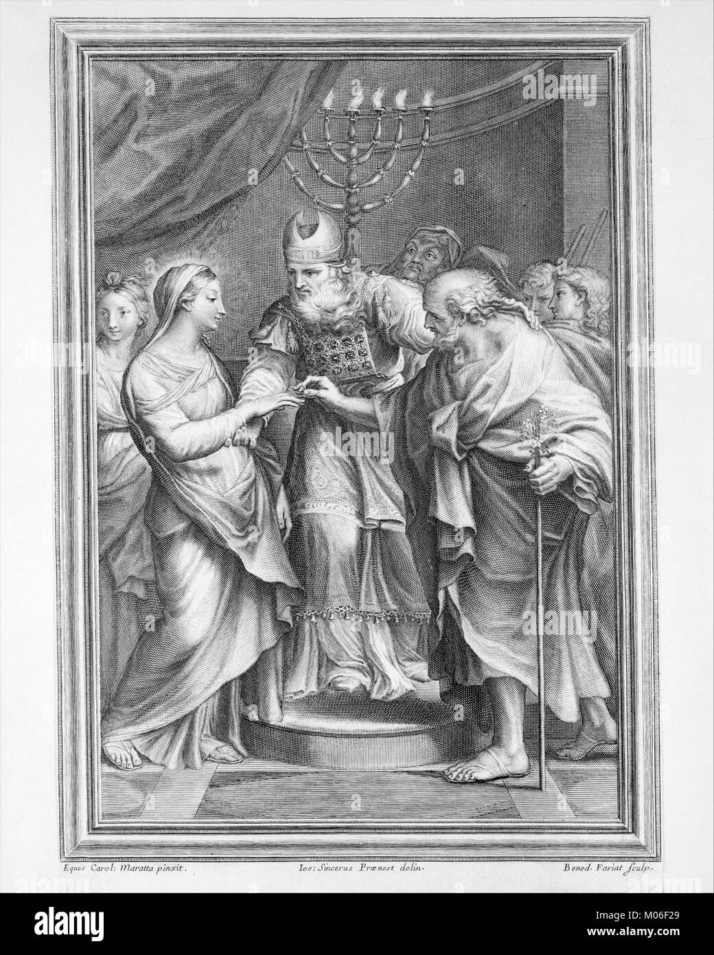 Medieval marriage illustration Black and White Stock Photos & Images ...