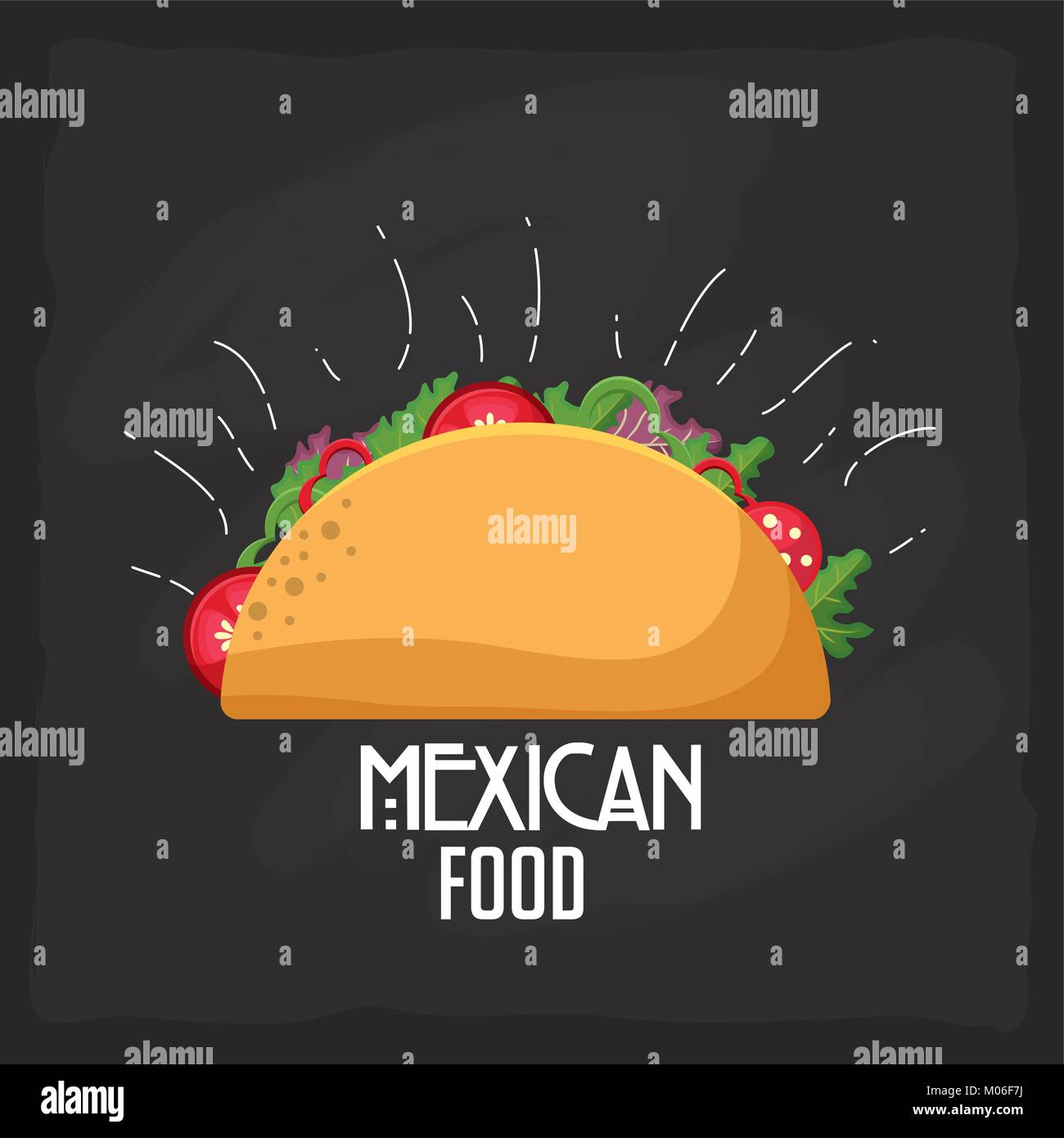 Mexican food design Stock Vector Image & Art - Alamy