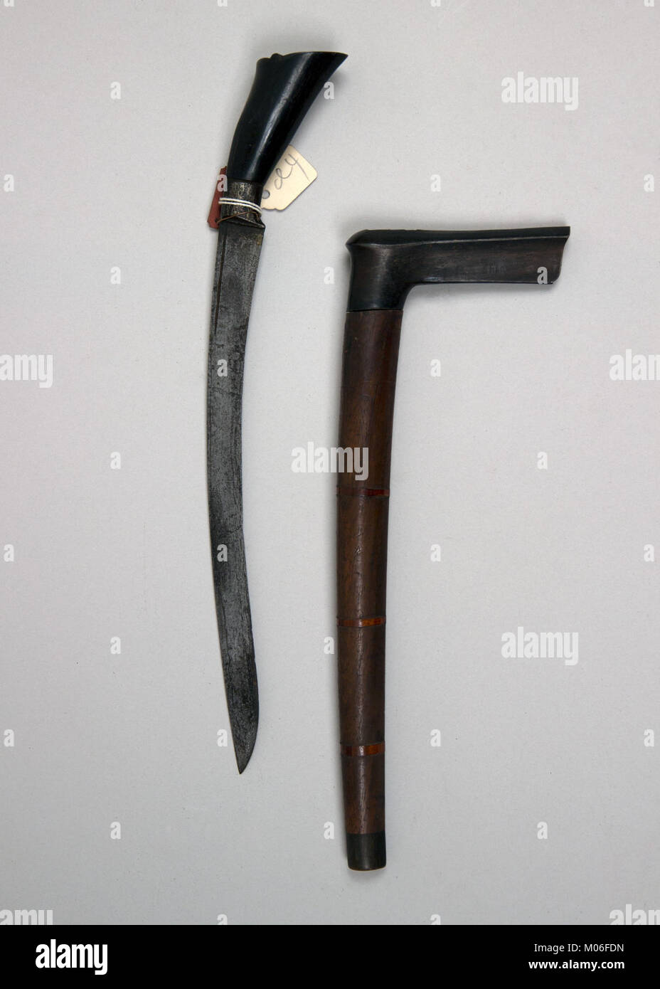 This knife, known as a 'Bade-bade,' includes a sheath and is a fine ...