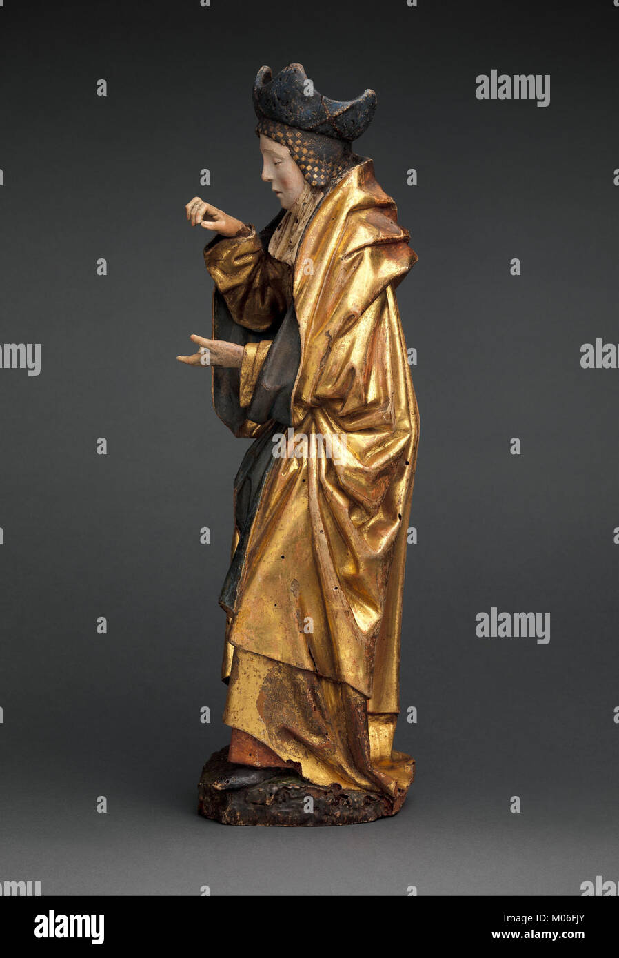 This representation of a Holy Woman reflects spiritual devotion and ...