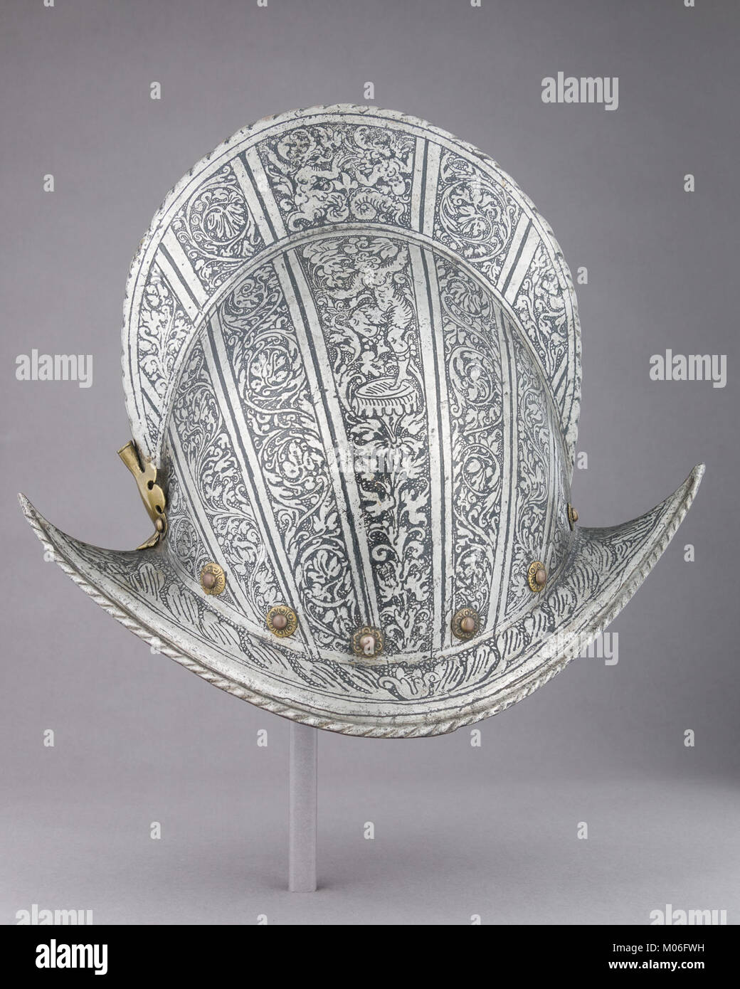 This Morion helmet, part of the MET collection, represents a 16th ...