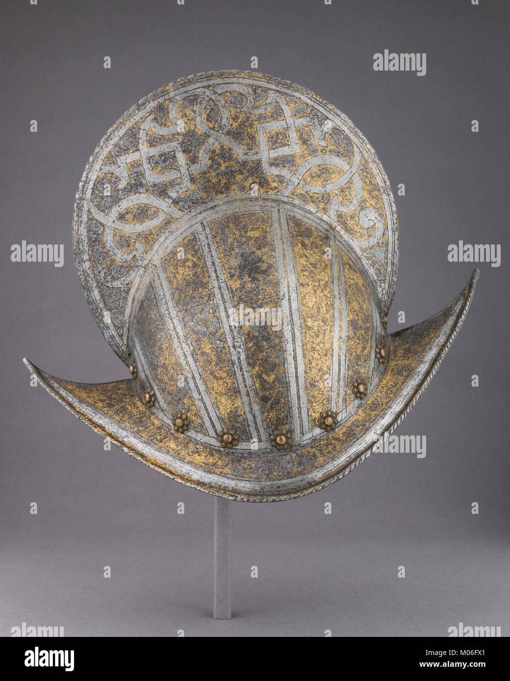 The Renaissance morion helmet provides protective military headgear ...