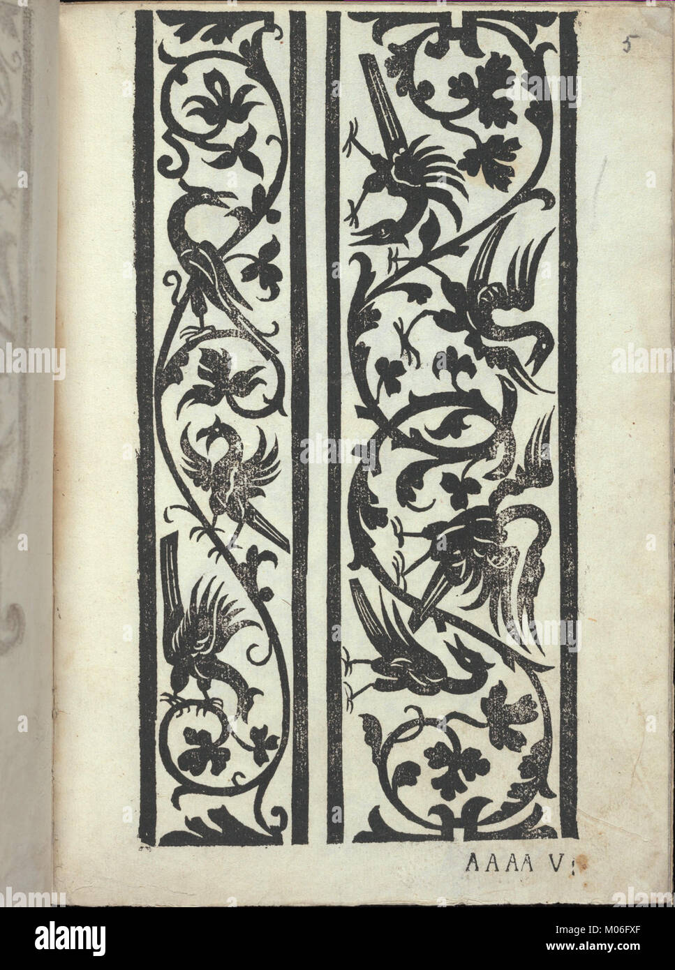 The 'Libro quarto' page details embroidery techniques, illustrating ...