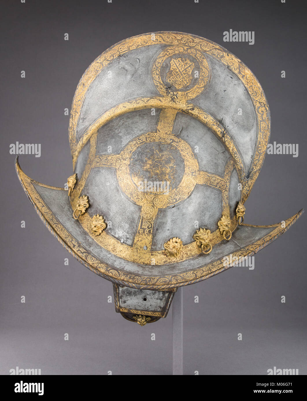 This morion, a type of helmet, was used by the bodyguard of the Prince ...
