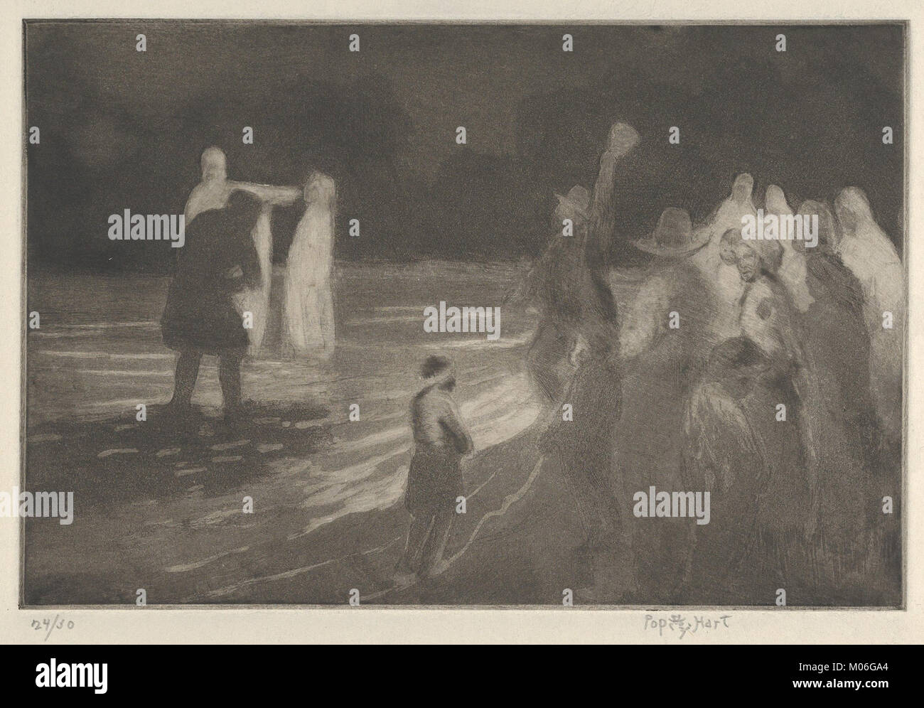 Native Baptism - Trinidad MET DP853036 Stock Photo - Alamy